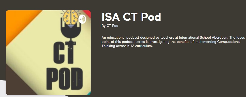 CT Pod : A podcast initiative – Compute Thought